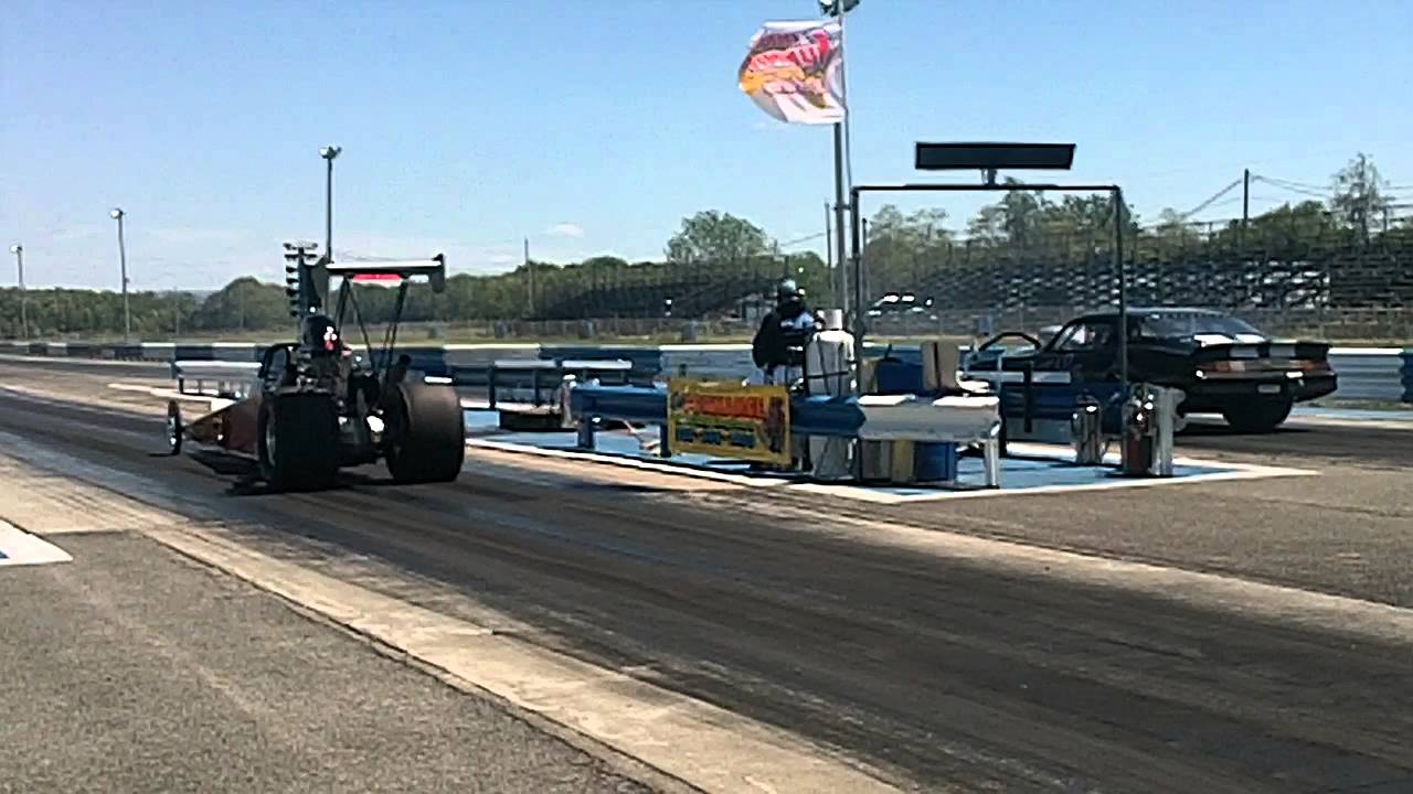 HeadKnocker Racing Camaro vs Rail Car - YouTube