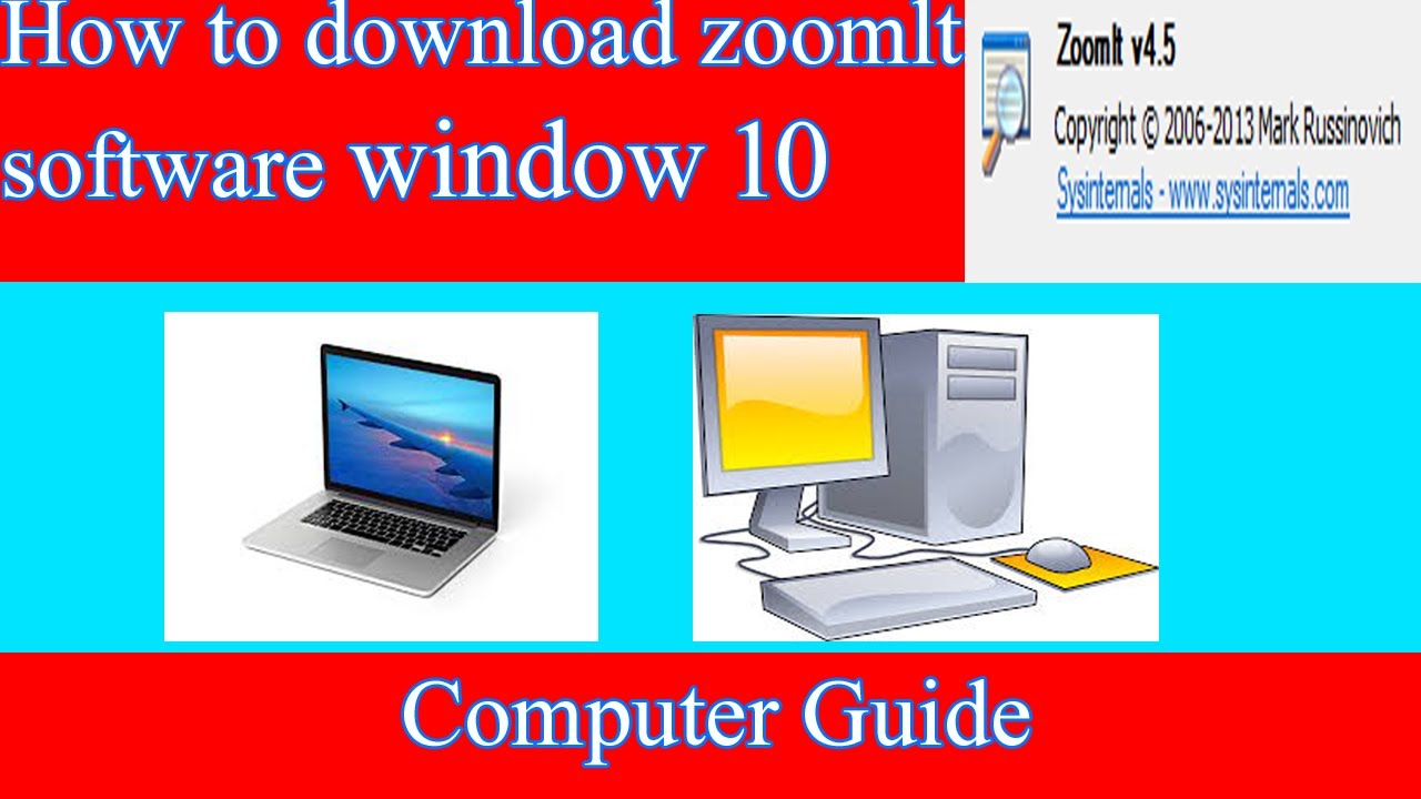 How to download and install Zoomlt software for Window 10 - YouTube
