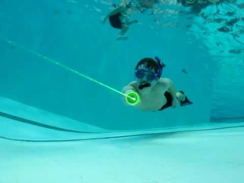 Testing the SCULASER - Underwater Laser - YouTube