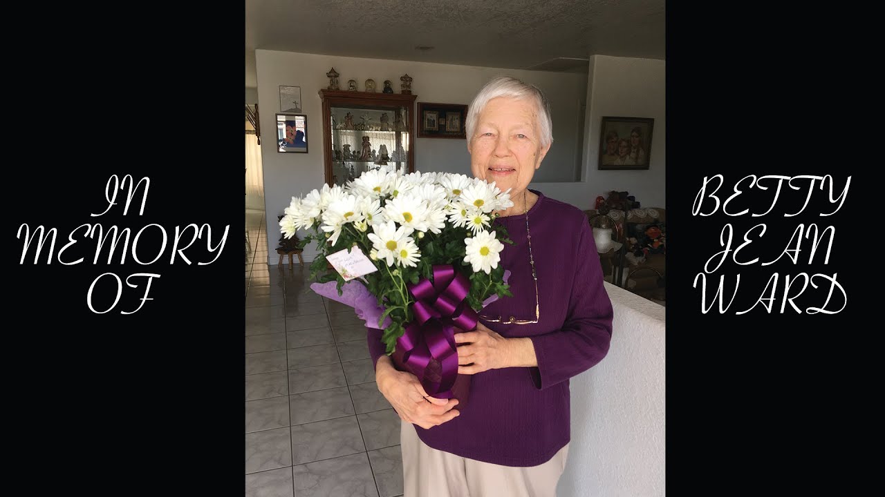 Betty Ward Memorial Service - YouTube