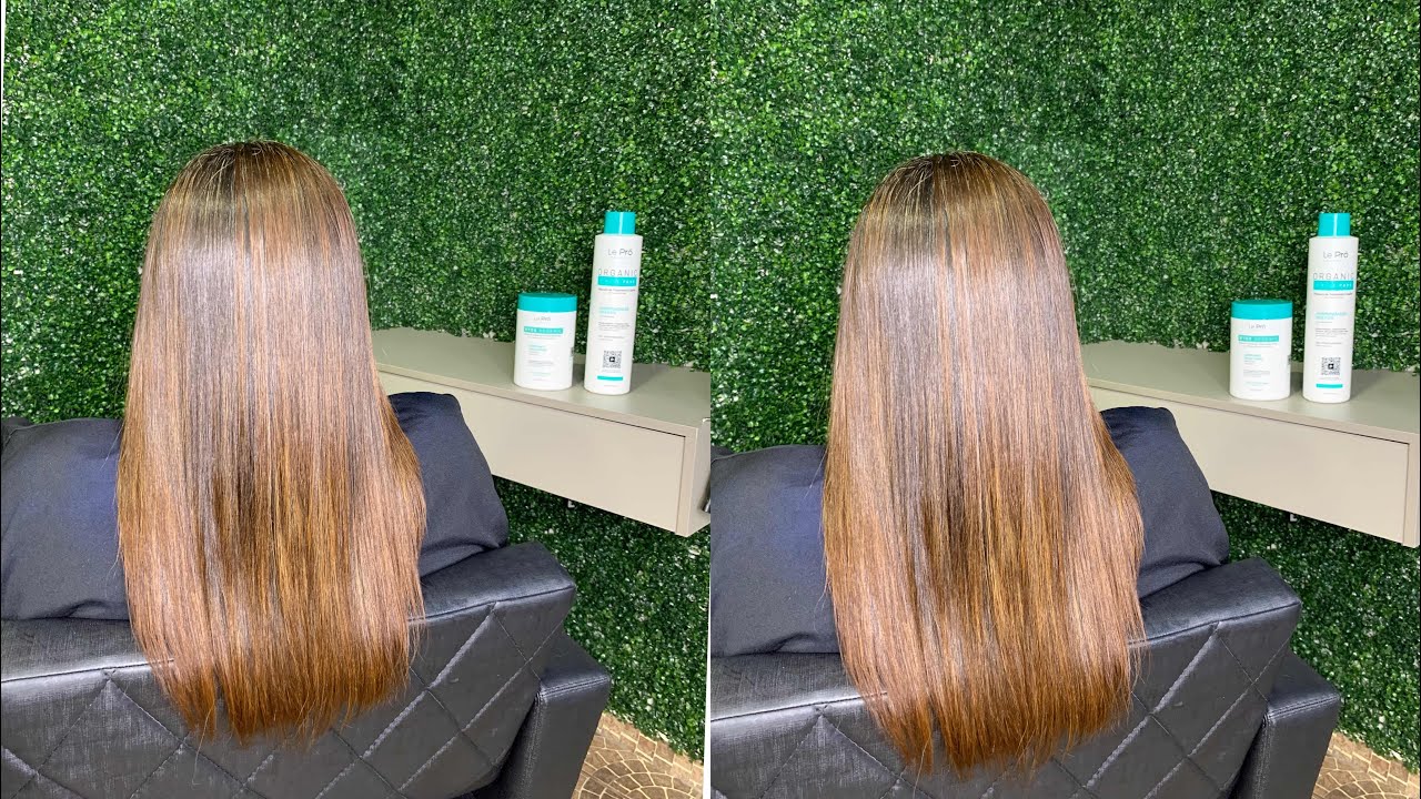 ALISAMENTO SEM FORMOL EM CABELO CACHEADO APÓS CORTE QUÍMICO COM ...