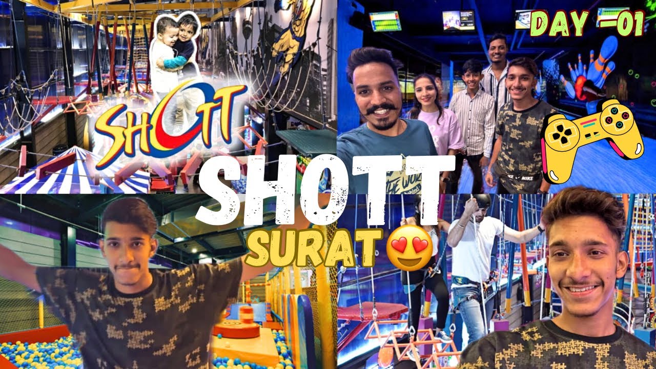 Exploring shott surat😍 || Go bowling in surat || Surat day-1 ️ ...