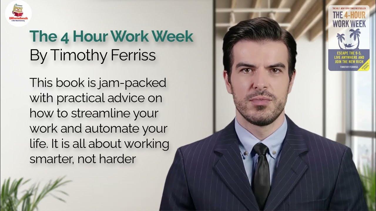 "The Four Hour Work Week" By Timothy Ferriss - Mastering the Art of Efficiency [Book Summary ...