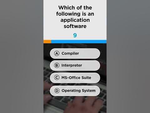 Application Software Quiz - Answer In One Minute | One Minute Quiz ...