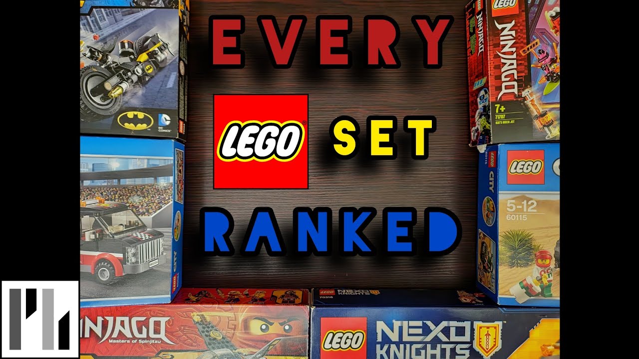 A brief history of LEGO. 16 years of LEGO compared - YouTube