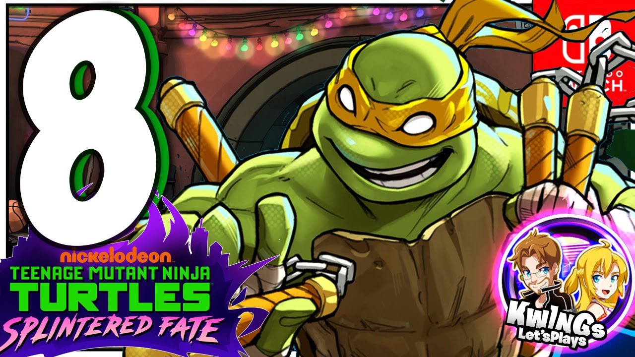 TMNT Splintered Fate Walkthrough Part 8 Portal Power! (Nintendo Switch ...