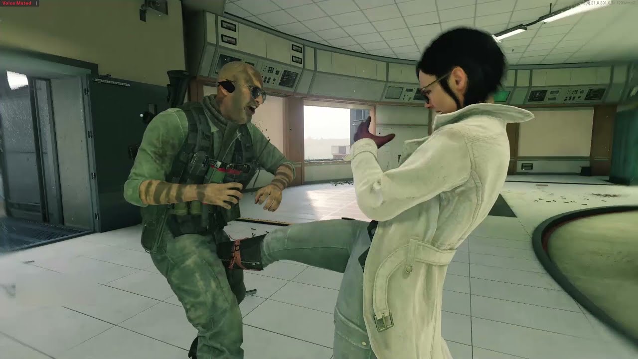 [ryona] Park Vs Hudson Ballbusting Swift Kick Execution Call Of Duty