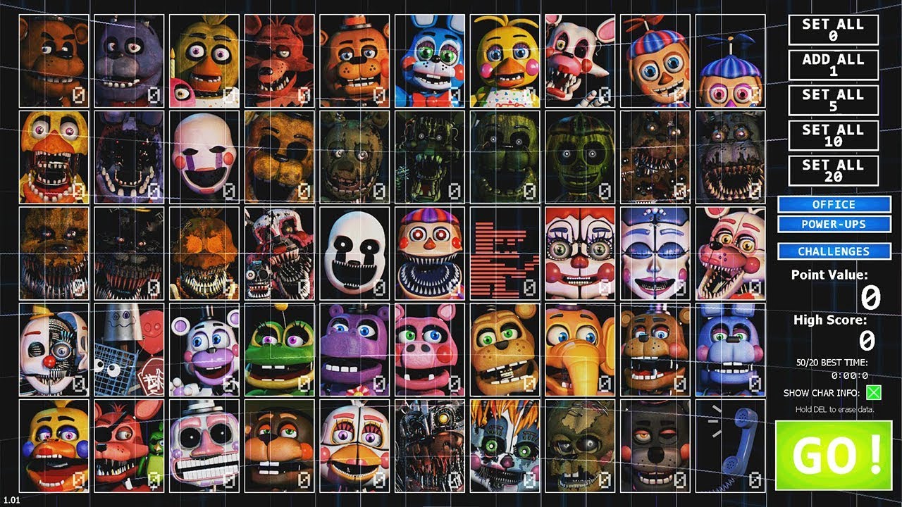 FNAF THE ULTIMATE CUSTOM NIGHT DEMO....GET READY FOR...SOMETHING ...