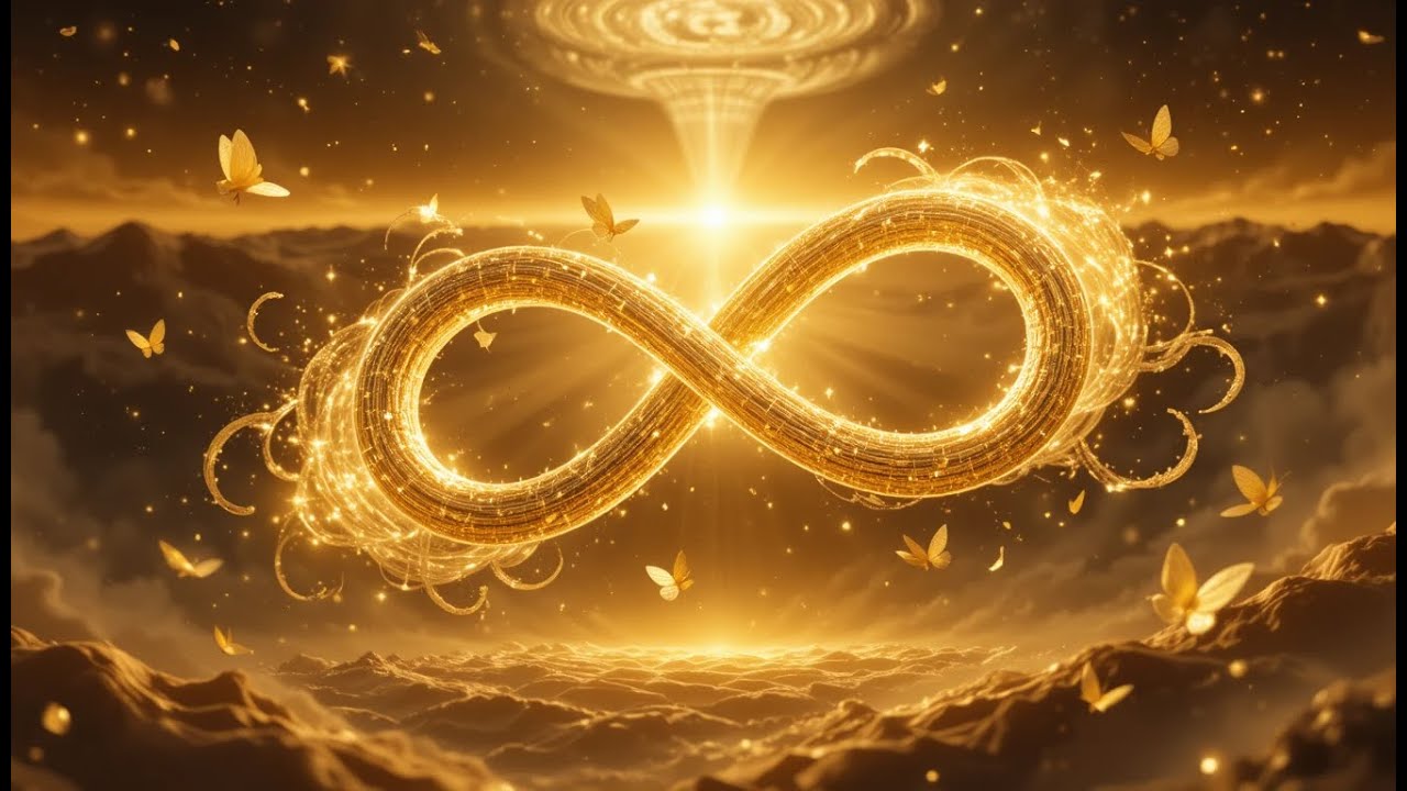 Infinite Prosperity with Golden Infinity | 528Hz Frequency of Wealth ...