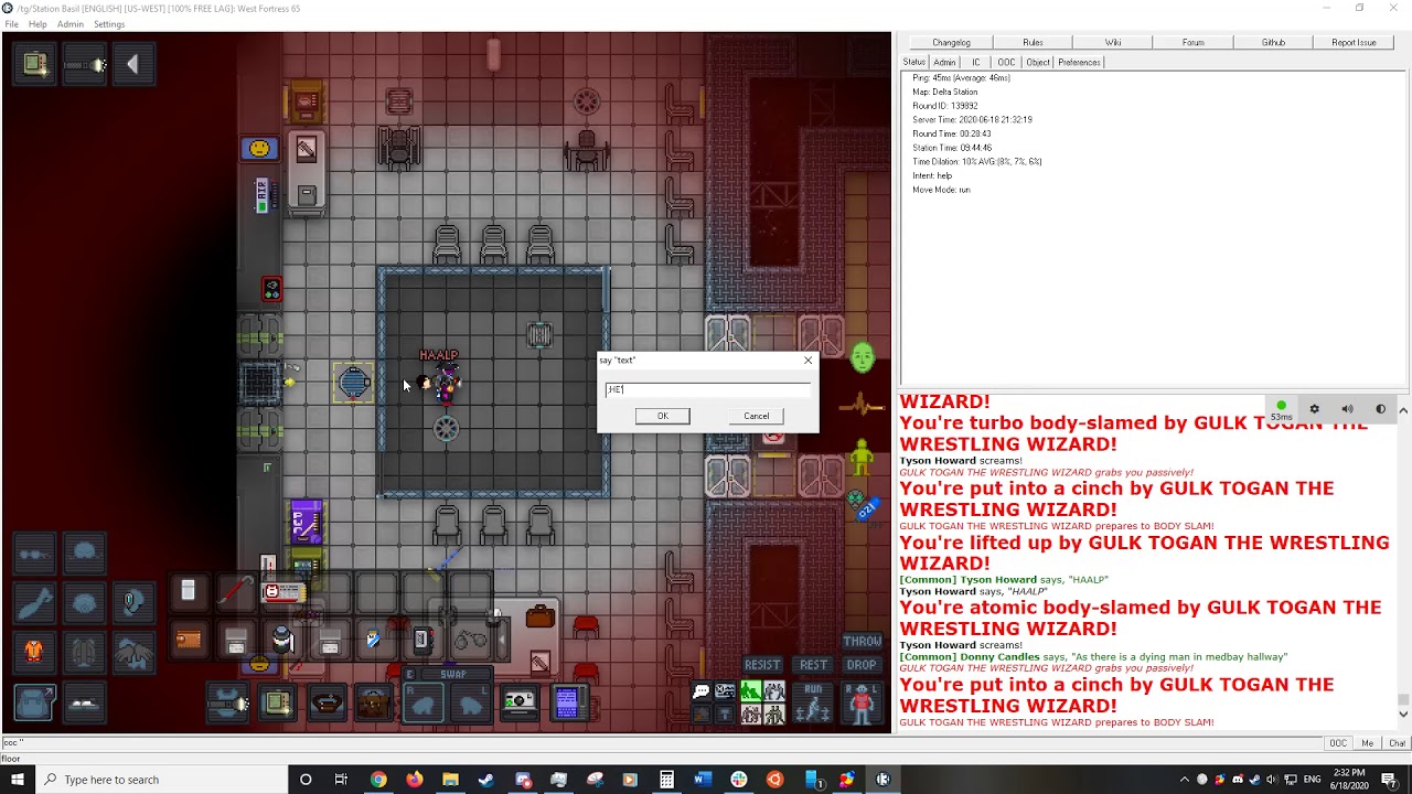 SS13: Wrestling Wizard - YouTube