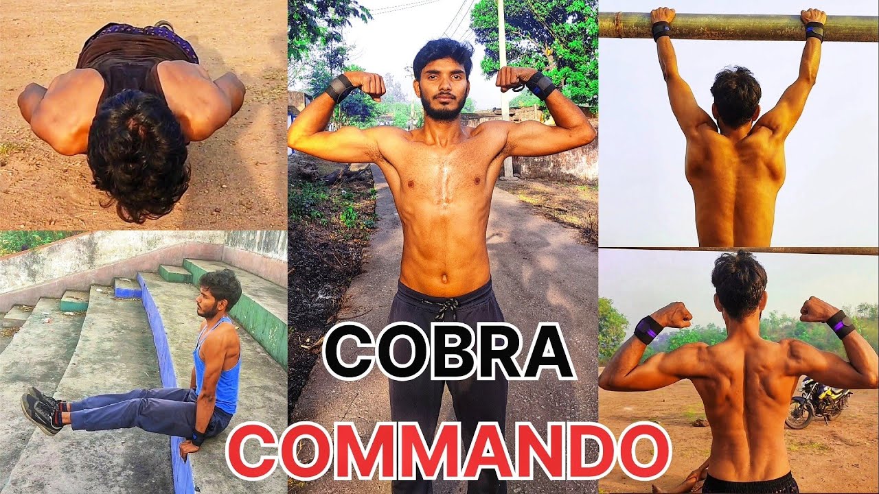COBRA COMMANDO TRAINING | FITZONE WORKOUT👈 | VIDYUT JAMWAL ...
