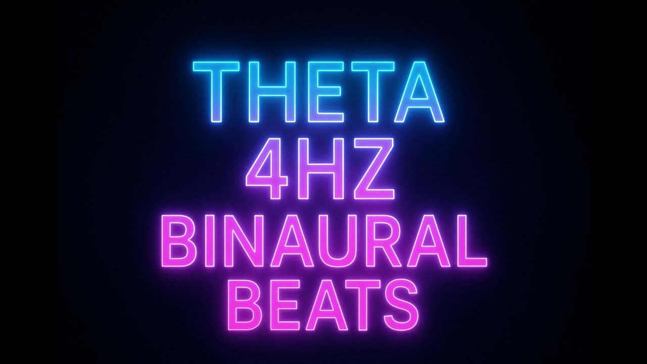 Binaural Beats - Theta Brainwave (4HZ) - YouTube