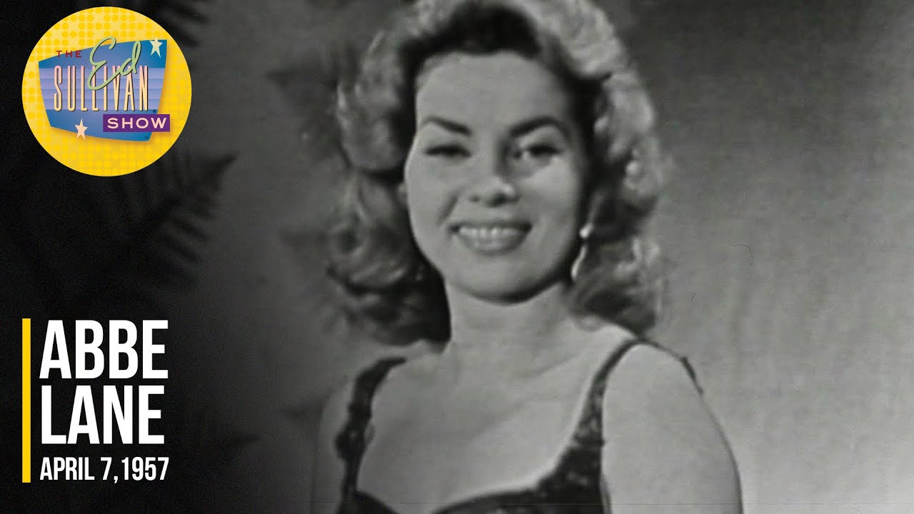 Abbe Lane "Arrivederci Roma" on The Ed Sullivan Show - YouTube
