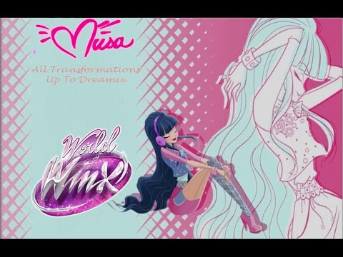 Winx Club Musa All Transformations Up To Dreamix HD