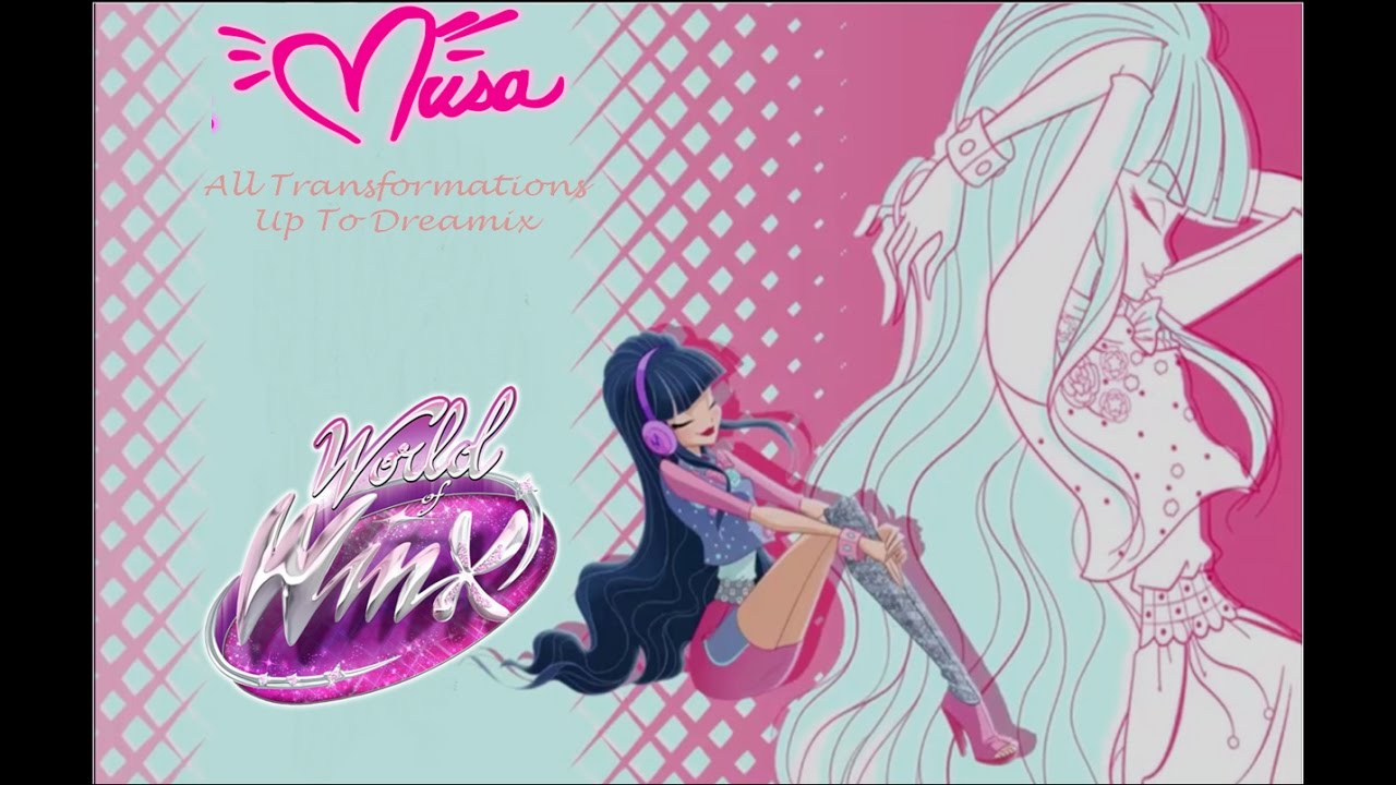 Winx Club Musa All Transformations Up To Dreamix HD - YouTube