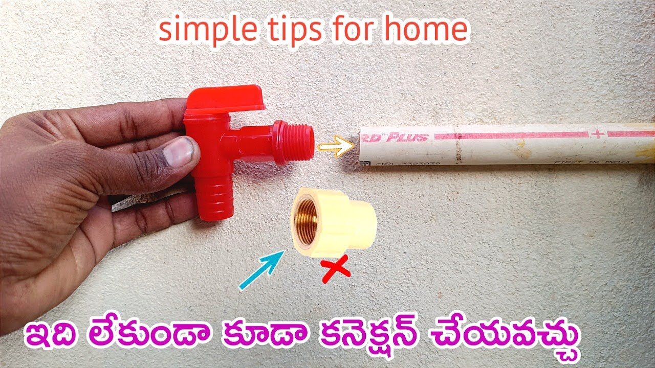 Cpvc FTA no using how to connect water tap cpvc pipe|| Plumbing Tricks ...