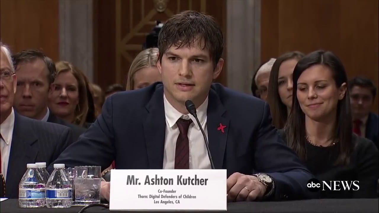Ashton Kutcher ~ Thorn ~ Fight Against Human Trafficking - YouTube