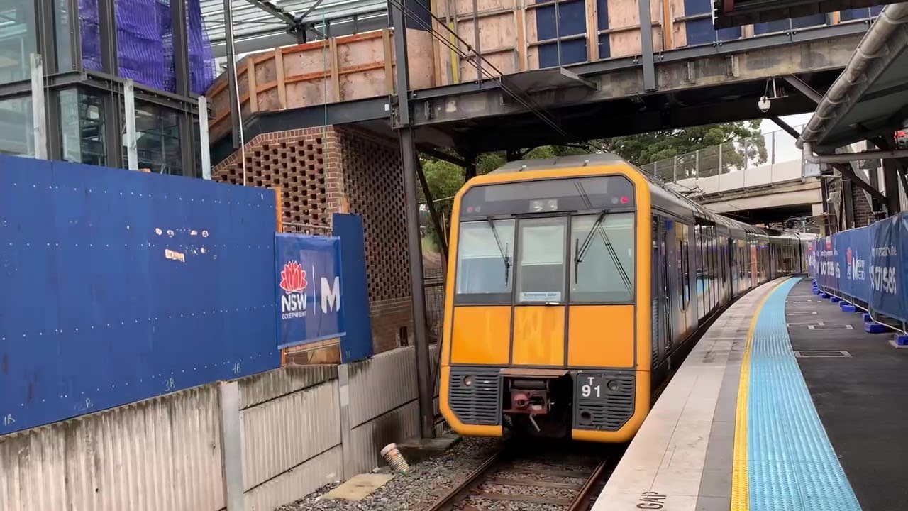 2190ST Transport Vlog 339: [Sydney Trains] Nice Chopper on Tangara (T91 & T94 818E) - YouTube