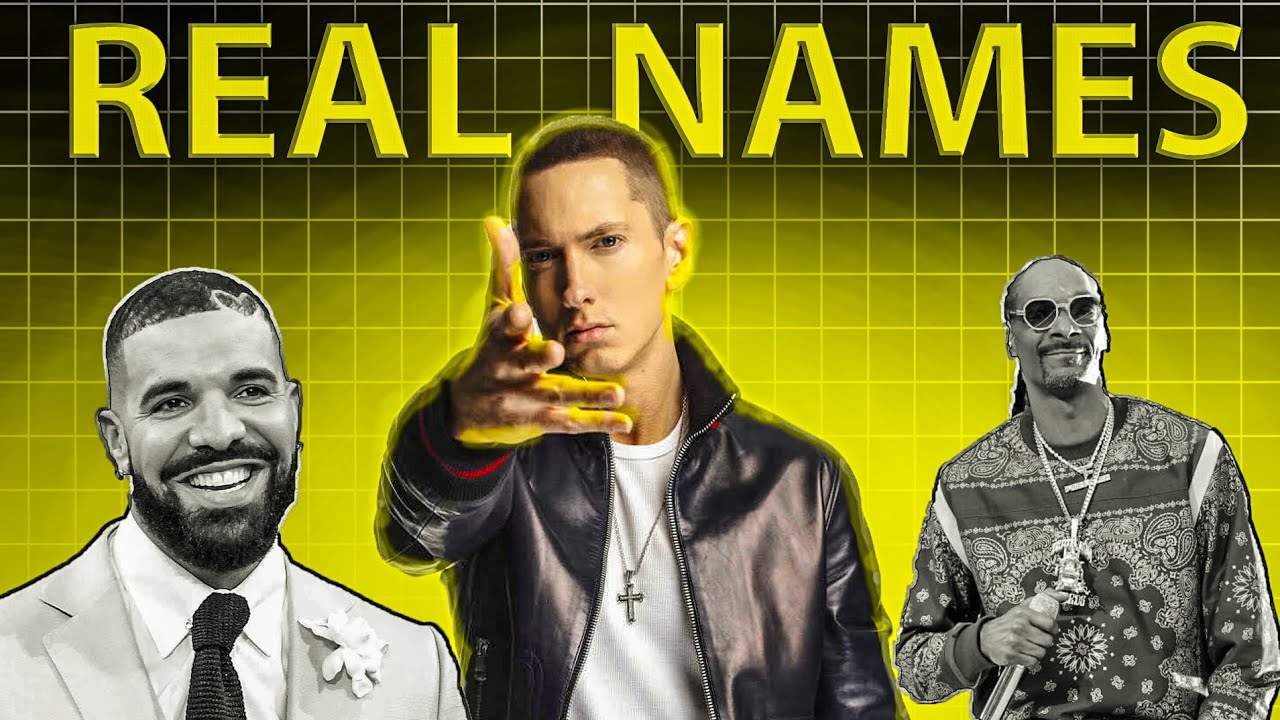 Real Names of Your Favorite Rappers - YouTube