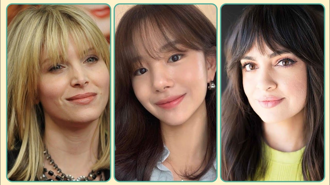 Stylish Bangs Haircut Makeover Design ideas - YouTube