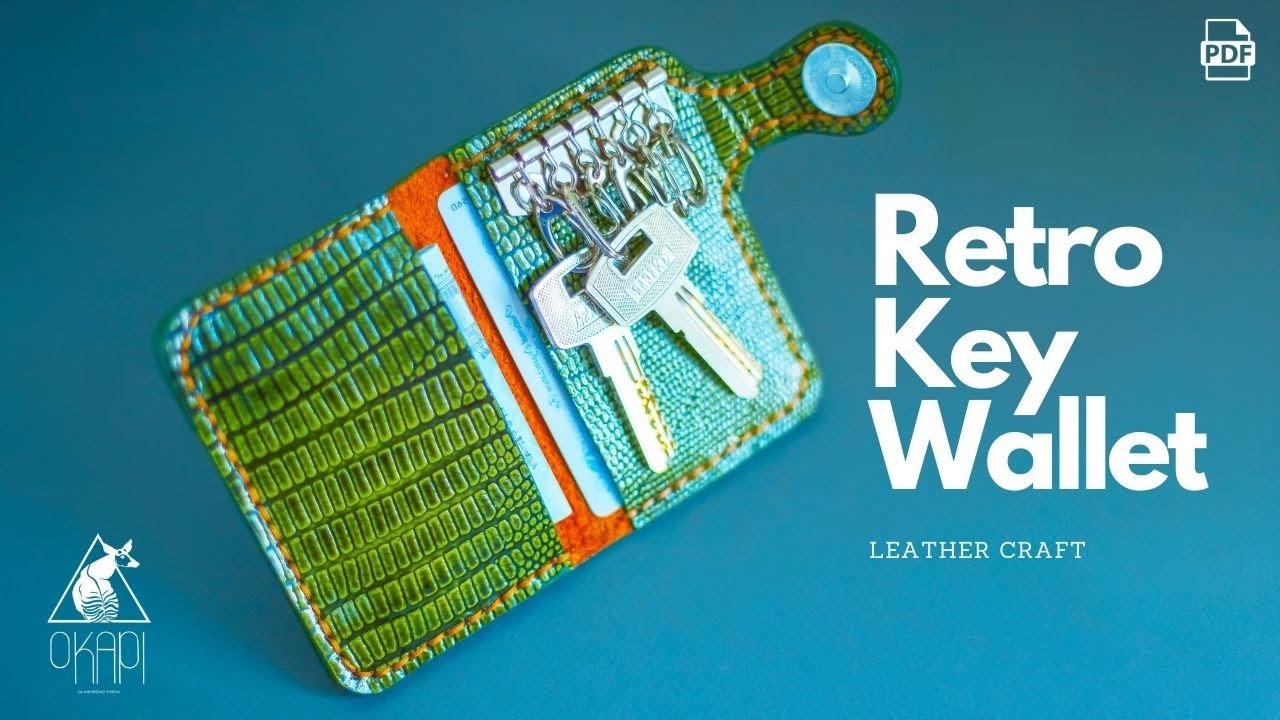 Unlocking Nostalgia: Making the Handcrafted Retro Key Wallet + Pattern ...