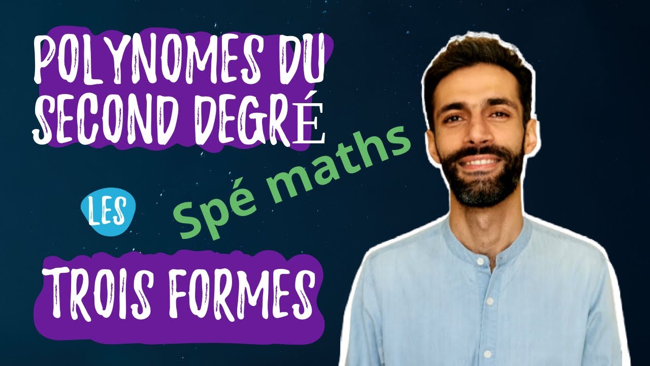 🔥🔥🔥- 10 - De la forme développée à la forme canonique par le calcul ...