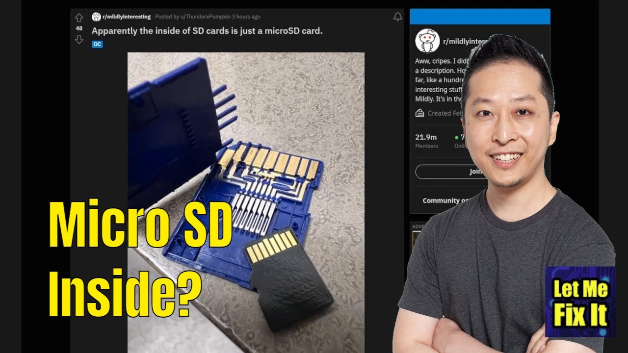What's Inside an SD Memory Card - YouTube