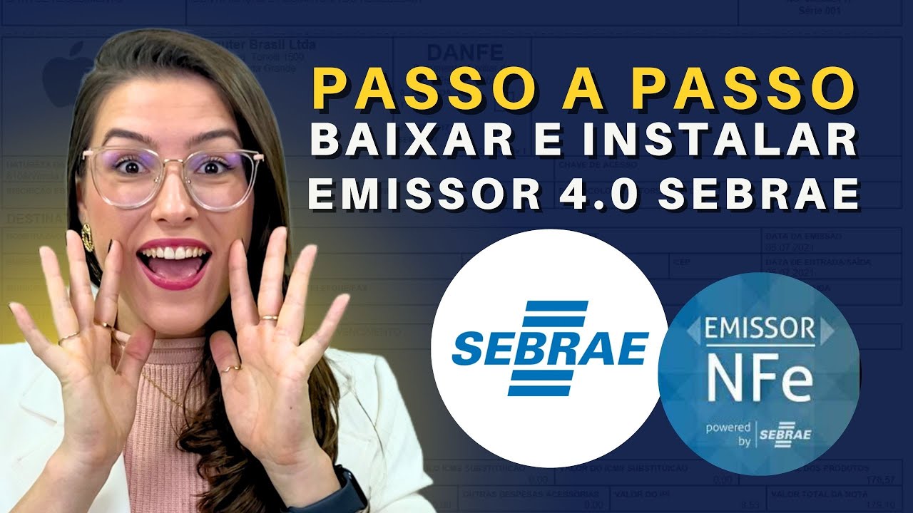 COMO BAIXAR E INSTALAR ANTIGO EMISSOR GRATUITO DO SEBRAE DE NFE 4.0.1 - YouTube