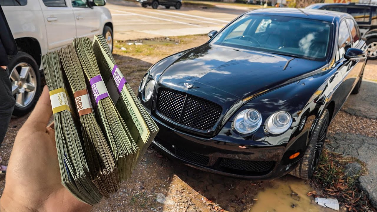 Attempting to Buy My First Bentley IN CASH!! *PLOT TWIST* - YouTube