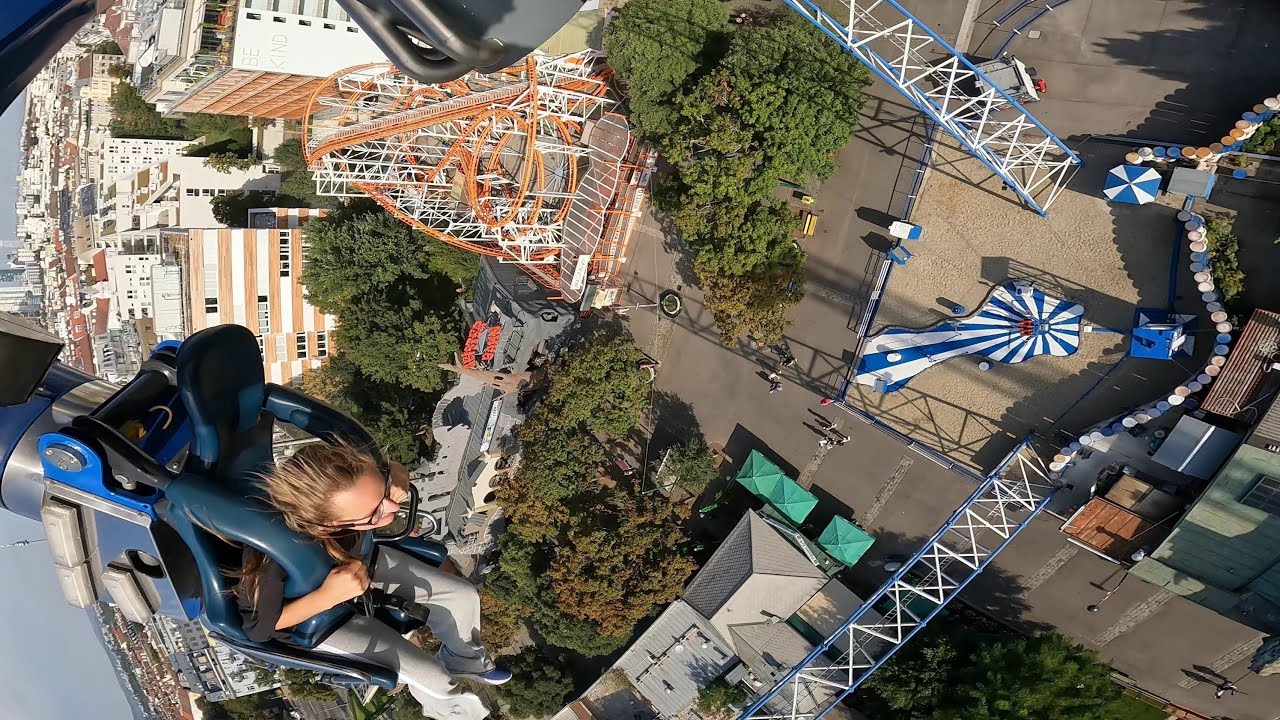 Funtime Booster Kingsize Next Generation Prater Wien Vienna 2022 POV Onride - YouTube