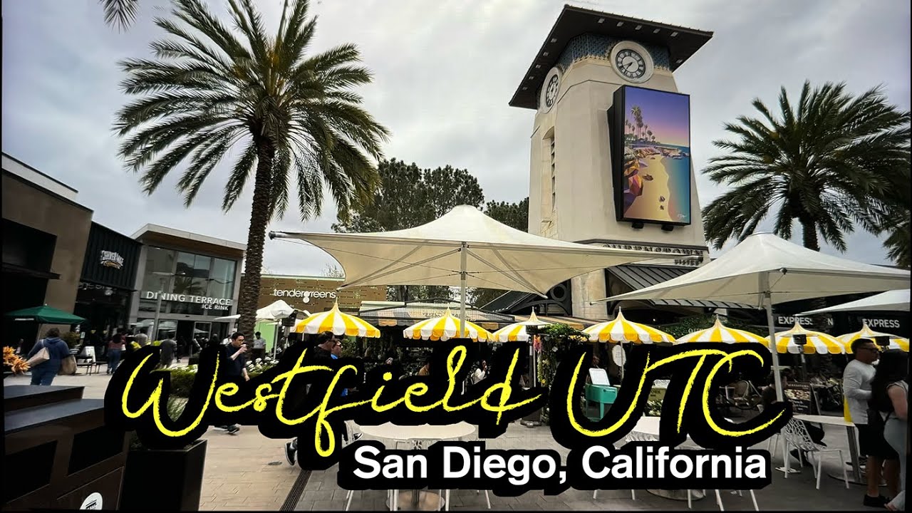 San Diego 'Westfield UTC' Walking Tour 🇺🇸 San Diego, California, Travel Guide [4K HDR] - YouTube