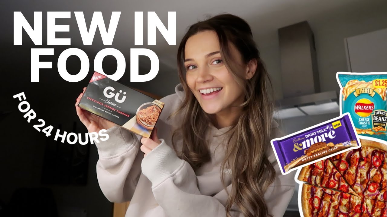 EATING ONLY NEW IN FOOD FOR 24 HOURS - YouTube
