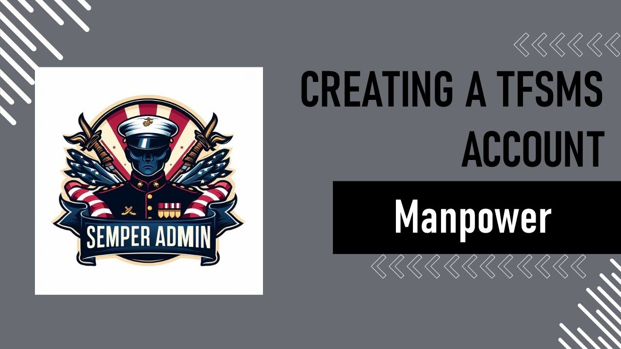 Manpower: Creating a TFSMS Account - YouTube