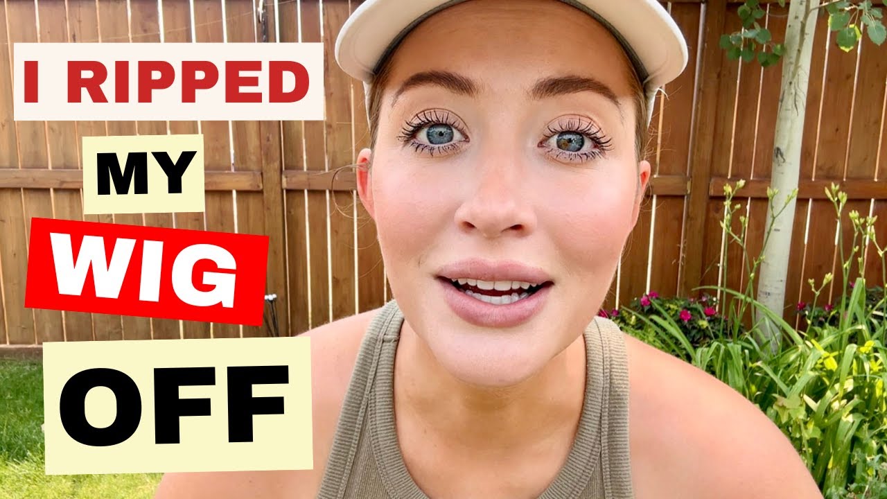 I Ripped My Wig Off In PUBLIC... Lesson Learnt! - YouTube