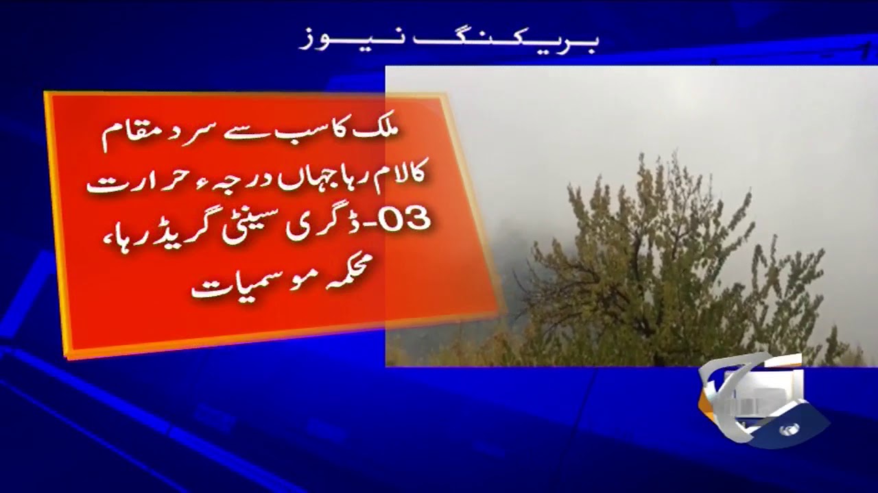 Geo Weather Update 25th November 2019 - YouTube