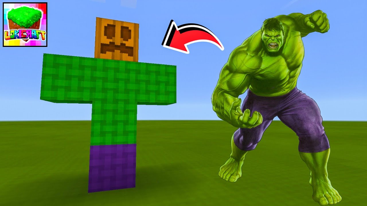 How to Spawn HULK in Lokicraft! - YouTube