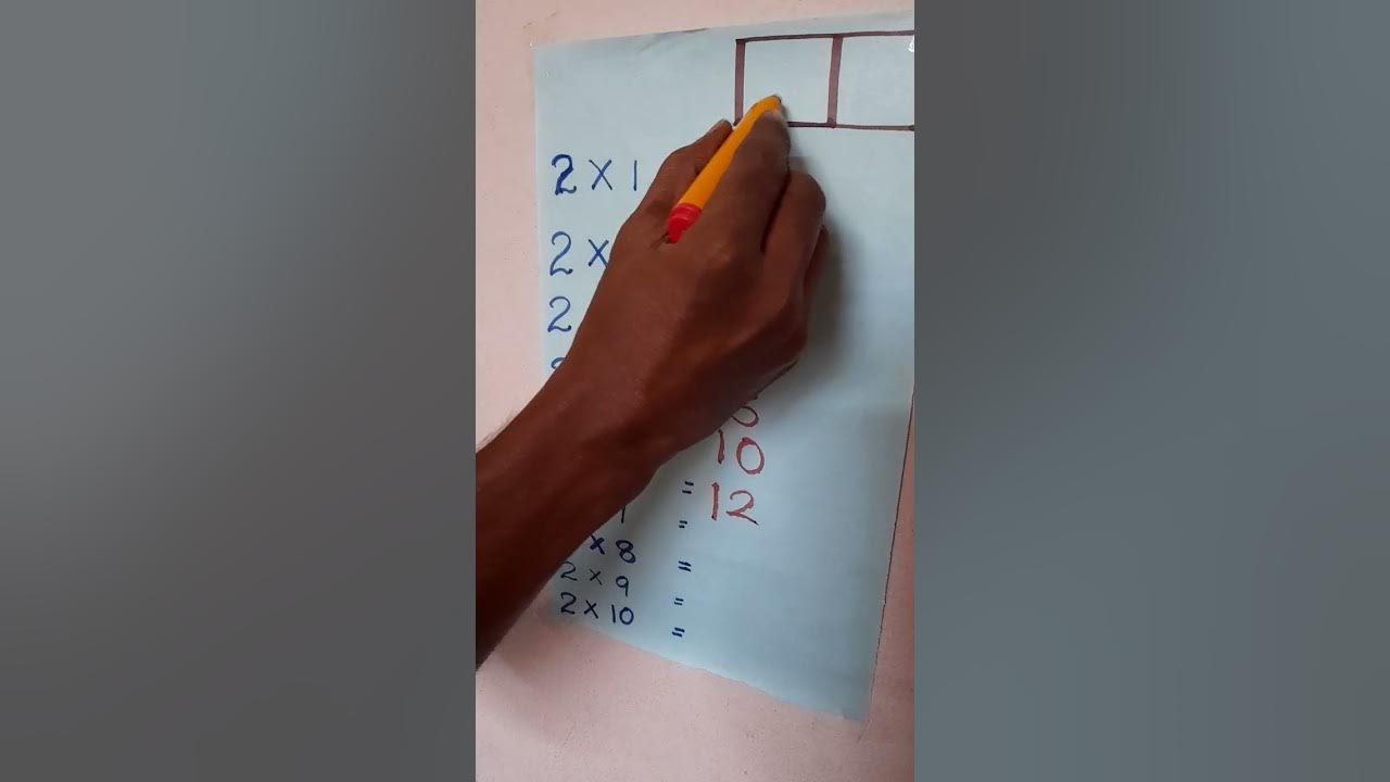 multiplication table - YouTube