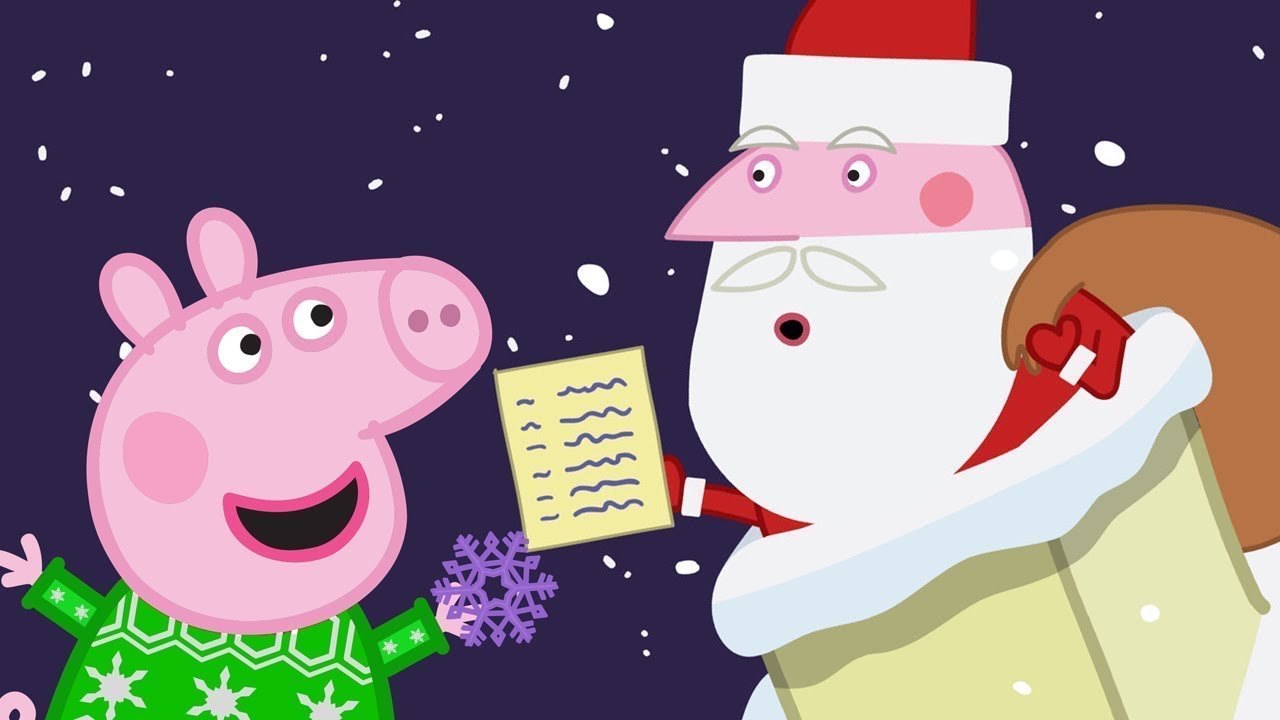 Peppa Pig Official Channel | Santa‚Äôs Visit | Kids Videos - YouTube
