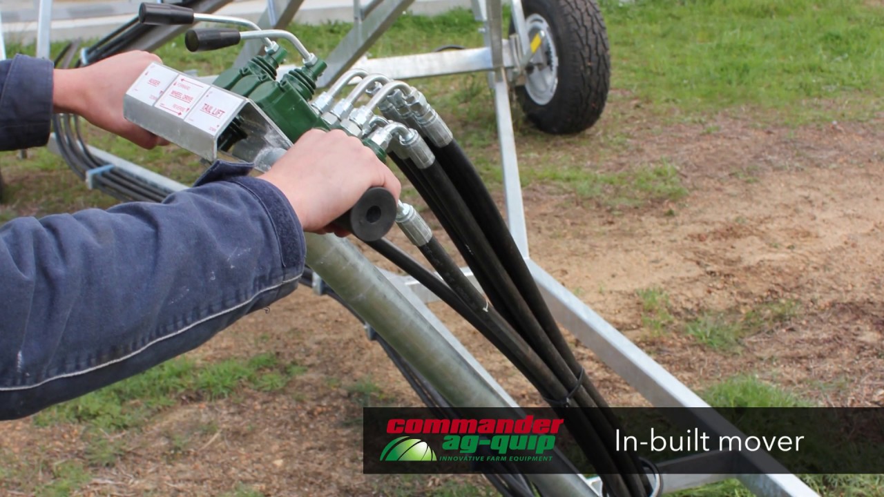 Self Propelled Auger- Galvanized - YouTube
