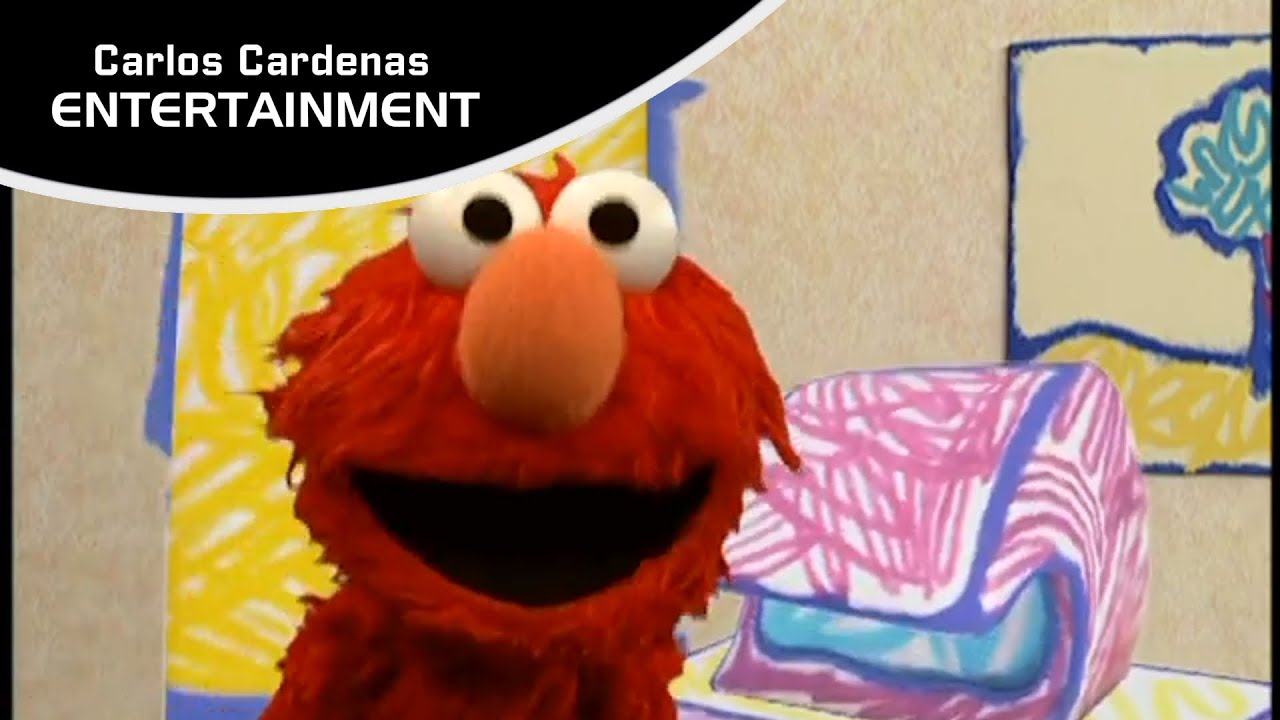 Elmo wakes up the TV but if Elmo crash the Cymbals, The World will ...