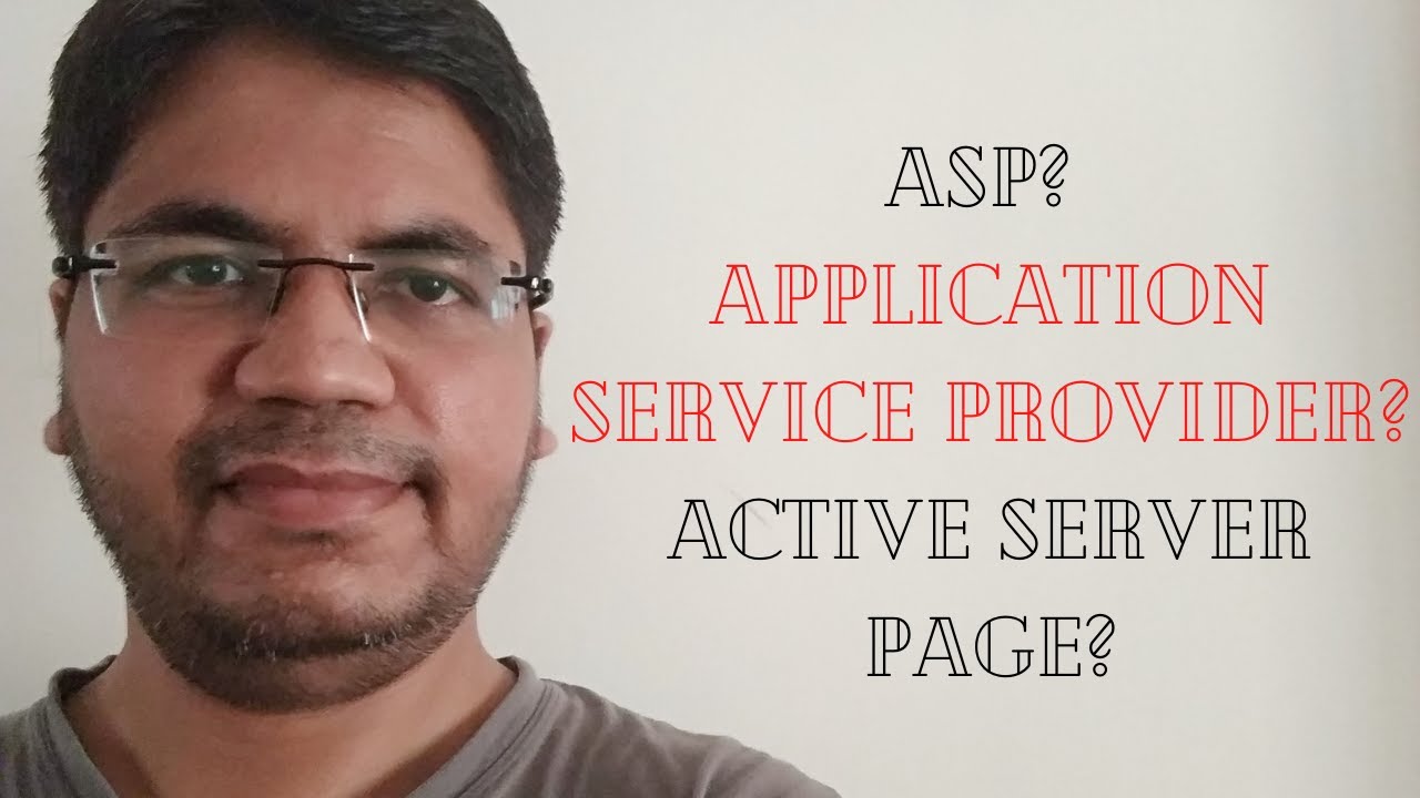ASP | Application Service Provider | Active Server Page | Technical IM ...