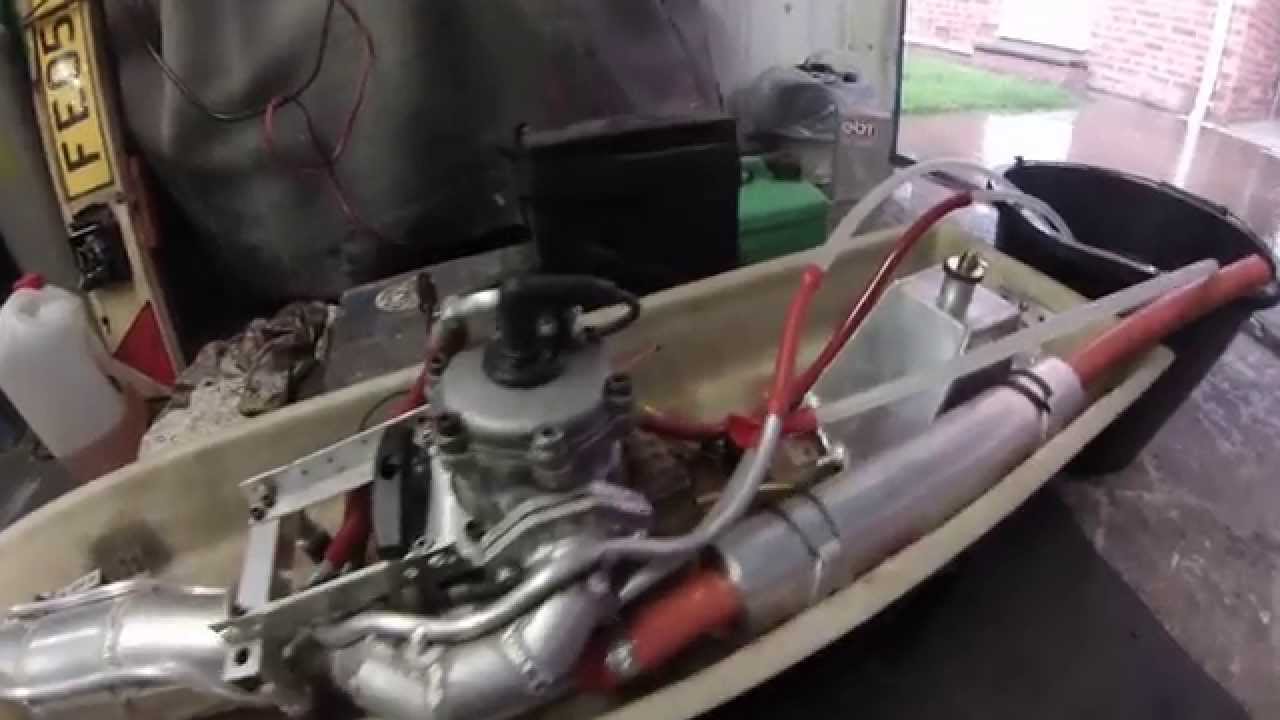 rc boat 39cc b1 rep blata project - YouTube