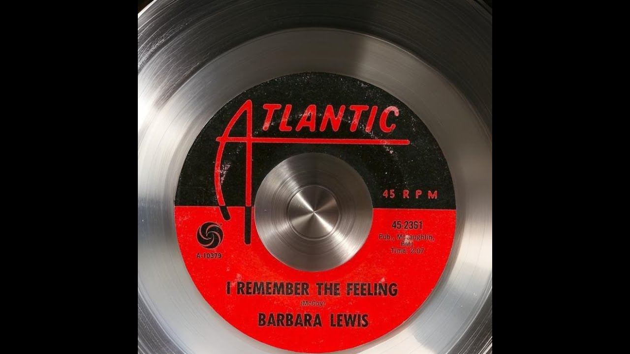 1966 - Barbara Lewis - I Remember The Feeling - YouTube