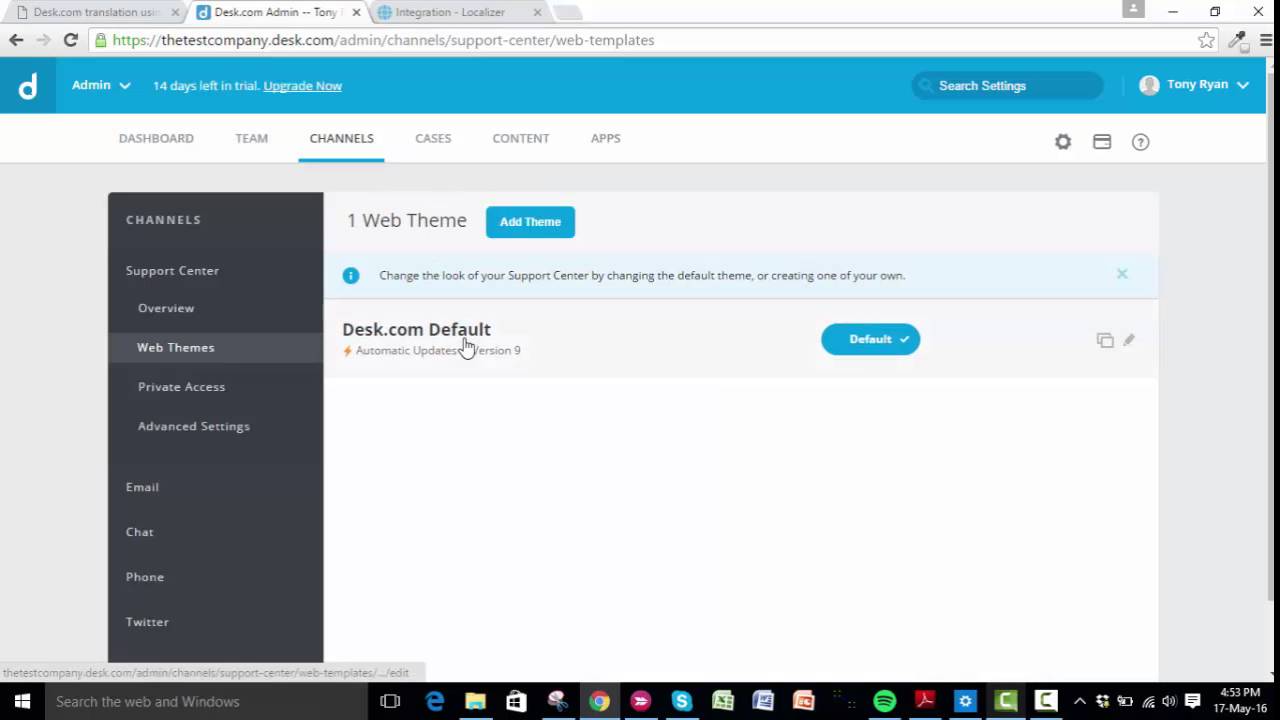 Translate your Desk.com content to multiple languages - YouTube