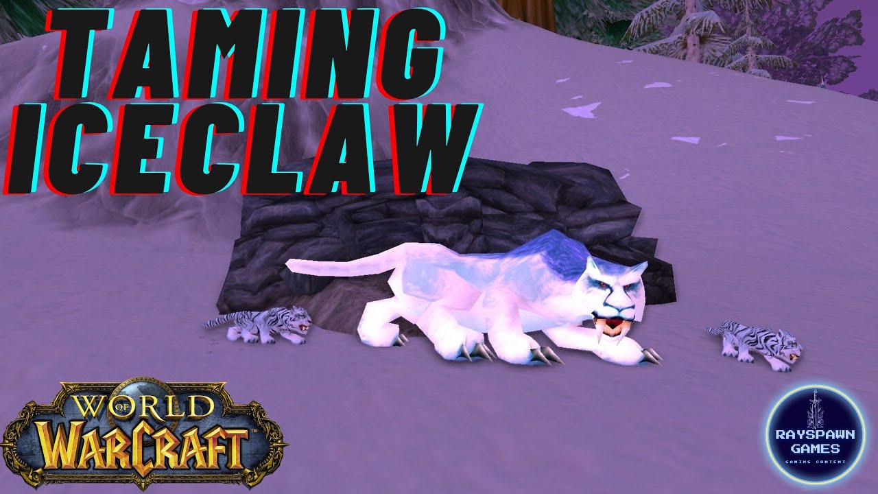 Rare Pet WoW Iceclaw - YouTube