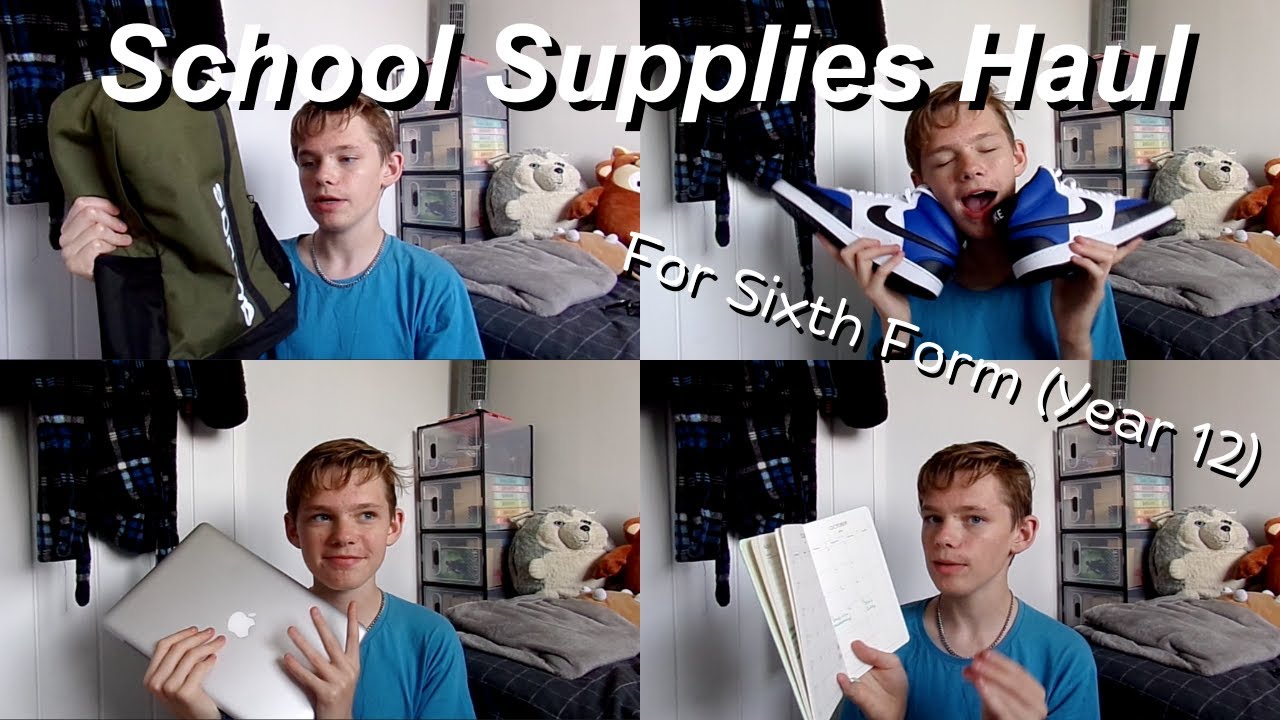 SCHOOL SUPPLIES HAUL for SIXTH FORM! - YouTube