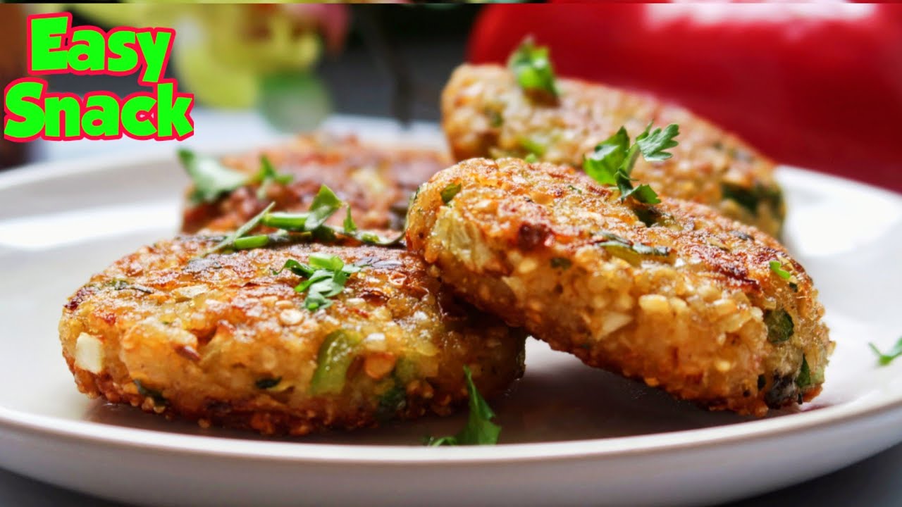 Evening Snacks Recipe | Dalia Cutlet Recipe | Easy Snack | Tea Time ...