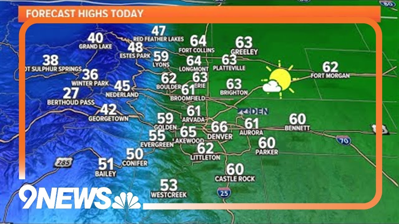 Sunshine, warm temperatures through midweek - YouTube