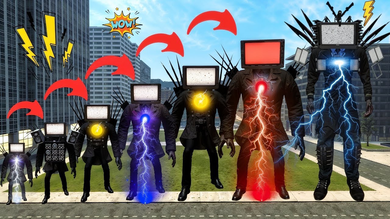 EVOLUTION OF ULTRA TV MAN BOSS VS SKIBIDI TOILET BOSS ASTRO JUGGERNAUT ...