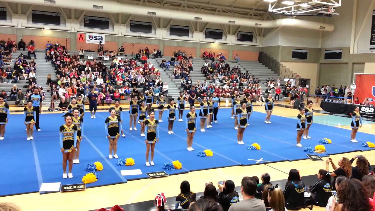 El Capitan High School cheer USA Regionals 11-2014 - YouTube